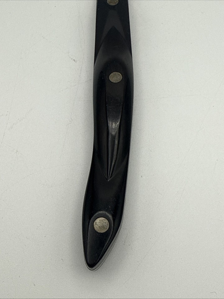 Cutco 1720 JF 2.75” Paring Peeling Knife Full Tang Black Ergonomic ...