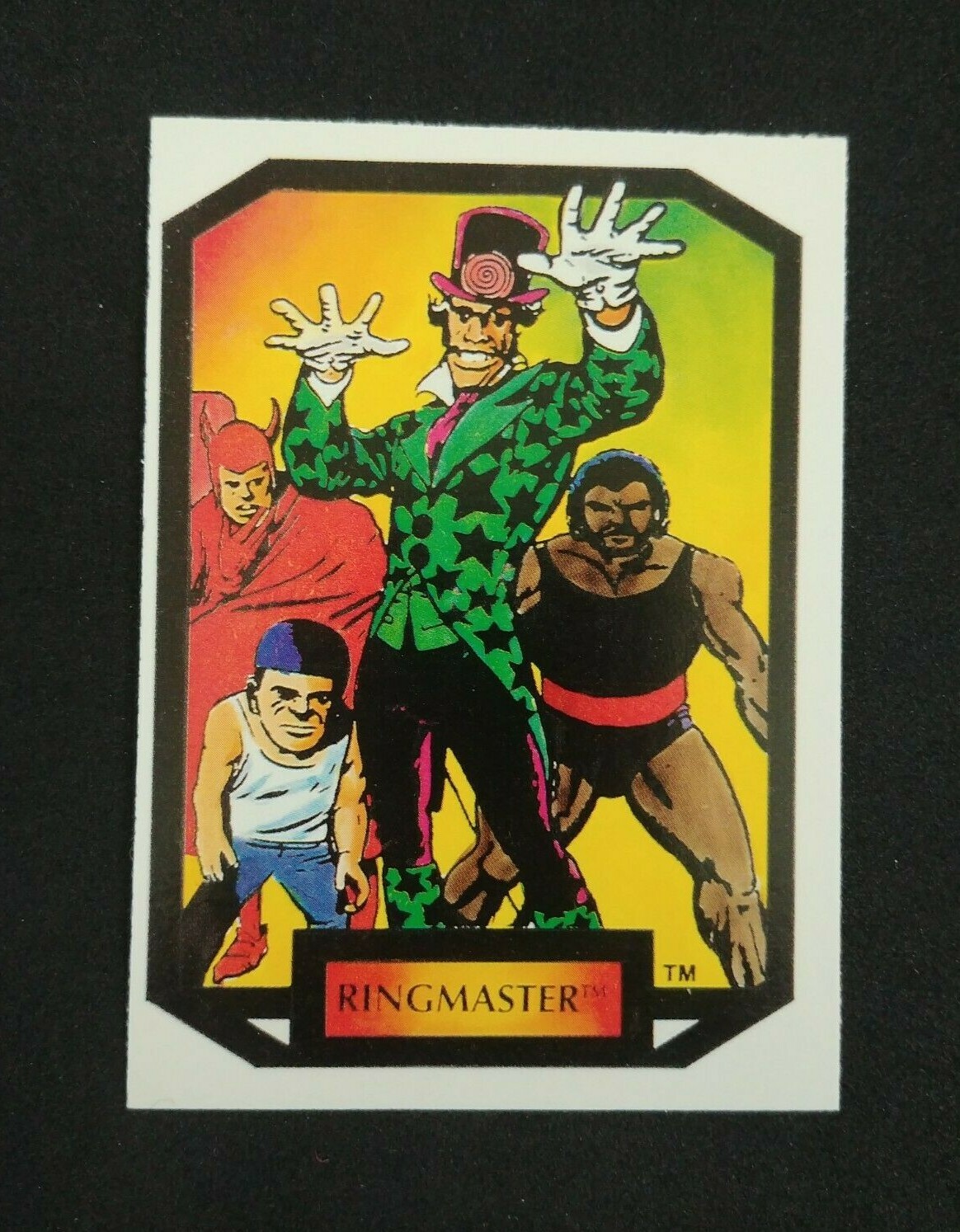 1987 Comic Images Marvel Colossal Conflicts Series 2 #67 Ringmaster ...
