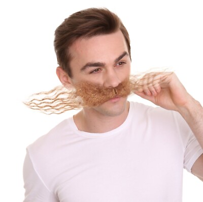 Dr. Eggman Curly Mustache for Men – Mad Scientist Mechanical Genius ...