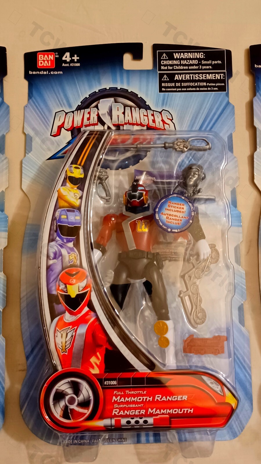 Power Rangers RPM Full Throttle Toy-Exclusive "RPM PaleoMax Rangers ...