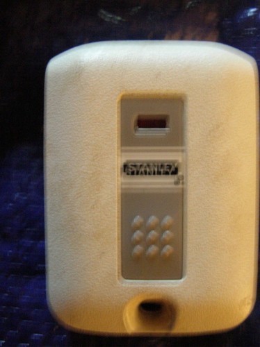 Vintage Stanley Garage door opener mini keychain remote - see pics AS ...