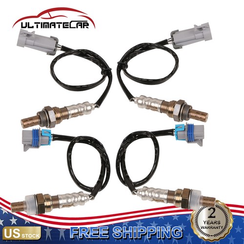 New 4x Upstream & Downstream O2 Oxygen Sensor For Chevy Silverado GMC ...