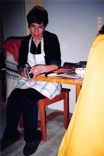 1990s Original Color Photo 4x6 Woman with Glasses Sitting D37 #37 | eBay