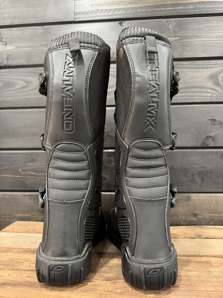 O'Neal Element Motorcycle Boots Off-Road MX Motocross Black Size 11 US ...