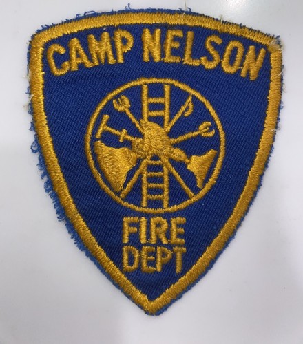 Camp Nelson, California Fire Department Fire Patch | eBay