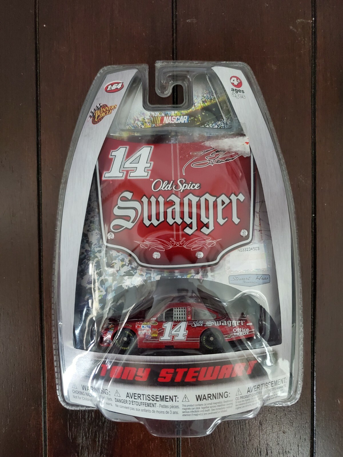 2009 #14 Tony Stewart Old Spice Swagger Winner's Circle 1/64 | eBay