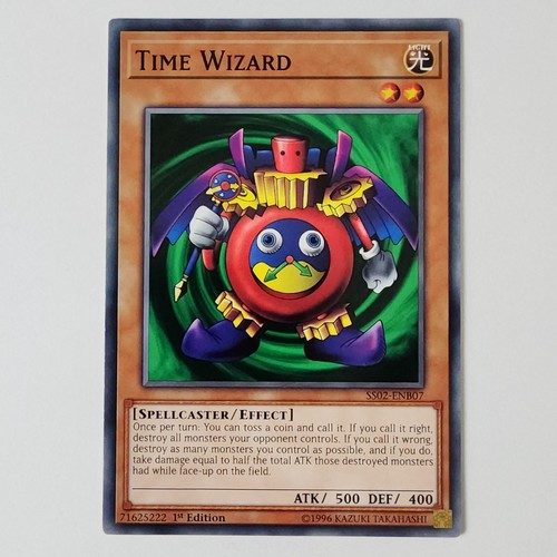 Time Wizard - SS02-ENB07 - NM/VLP - Common - 1st ed - Yugioh | eBay