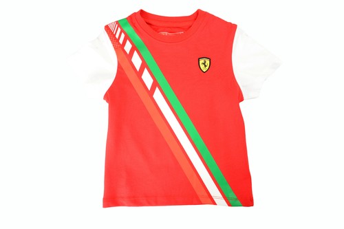 Scuderia Ferrari boy "jersey Ss" short sleeves red Sz 2/3 years | eBay UK