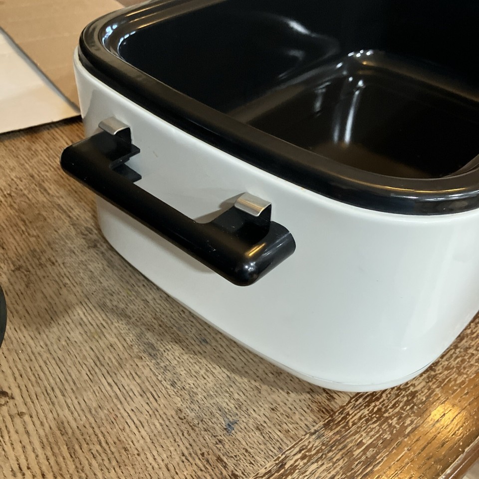 Rival 18-Quart Roaster Oven White With Rack Lid Great For Turkey ...