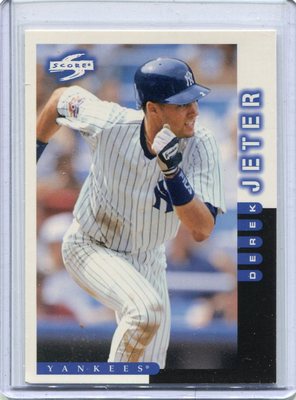 1998 Score Baseball Card Derek Jeter New York Yankees Near Mint # 22 | eBay