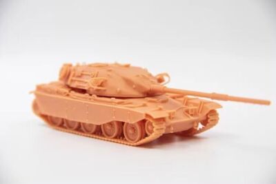 3D Printed 1/72/87 British FV4201 Chieftain Prototype Car Unpainted Kit ...