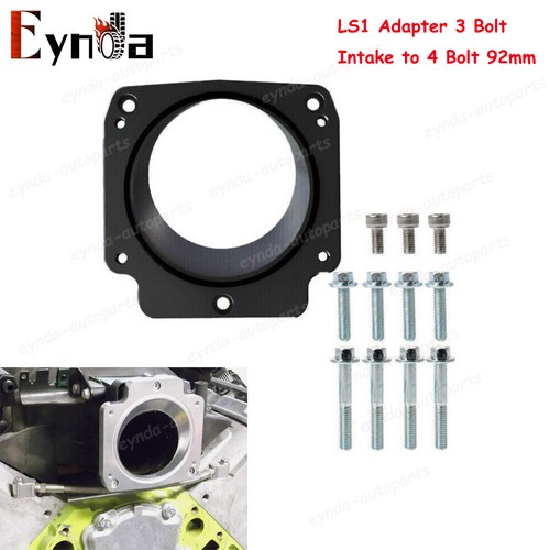 For LS Throttle Body for LS1 / Truck Adapter 3 Bolt Intake to 4 Bolt ...