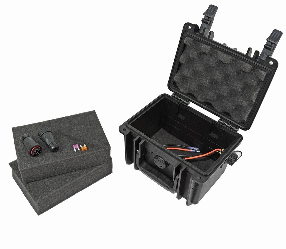 Waterproof Kayak Battery case Box Elephant B100S2 for Fishfinder, Gps ...