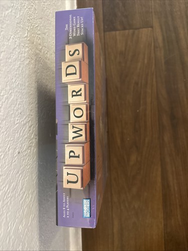 Upwords 3 Dimensional Board Game Parker Brothers Scrabble New Sealed | eBay