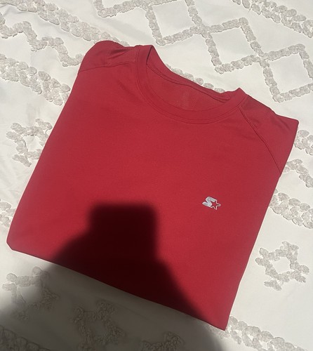 Starter Dri-Star Vintage Y2K Blank Red T Shirt Men’s Size Large | eBay