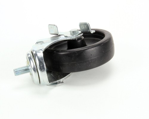 True Castor 5 W/Brake 1/2-13 X 3/4 Stem & 1 Shim 830221 - Genuine OEM ...