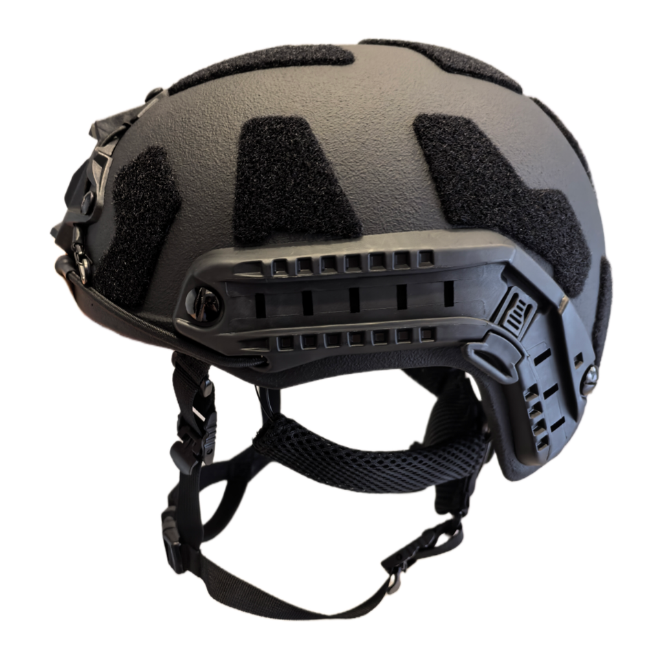 Black NIJ IIIA FAST High Cut Military UHMWPE Bulletproof Combat ...
