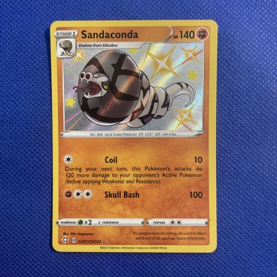 Pokémon Sandaconda Holo Rare SV071/SV122 Shining Fates - NM Card | eBay