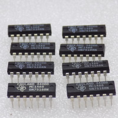 2x SN75188N MC1488 TEXAS INST. INTEGRATED CIRCUIT DIP14 | eBay