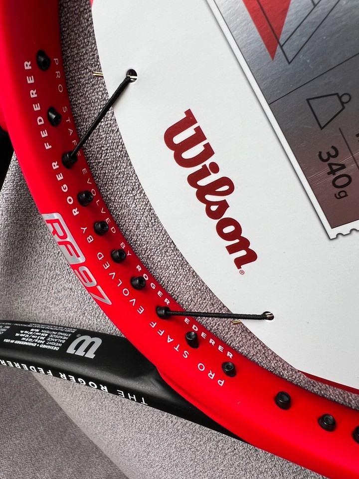 New Old Stock - Wilson Pro Staff RF97 The Roger Federer Autograph 4 3/8 ...