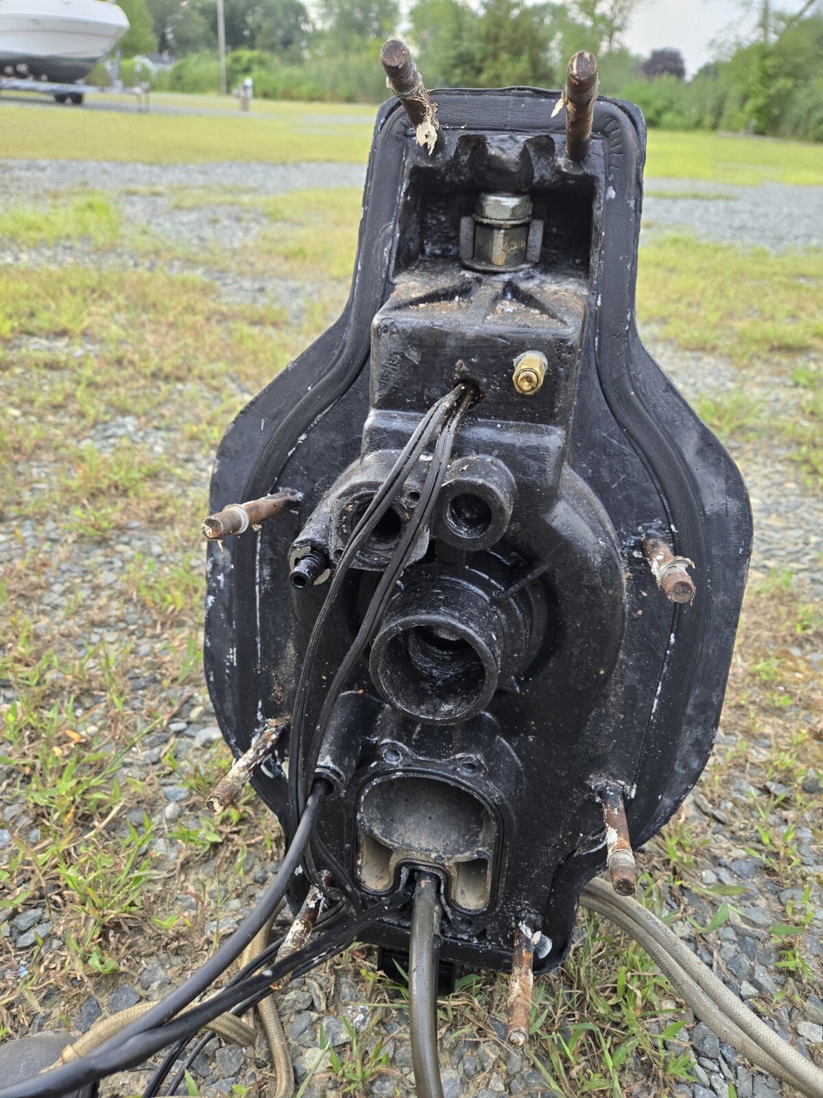 MERCRUISER BRAVO TRANSOM ASSEMBLY GIMBAL HOUSING w rams 1 2 3 | eBay