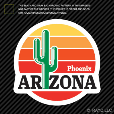 Phoenix Arizona Sticker Die Cut Vinyl travel visit az grand canyon | eBay