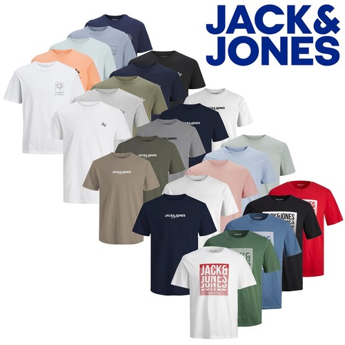 5 Pack T-shirt Men's plain Cotton Short Sleeve Multipack Crew Neck Tee ...