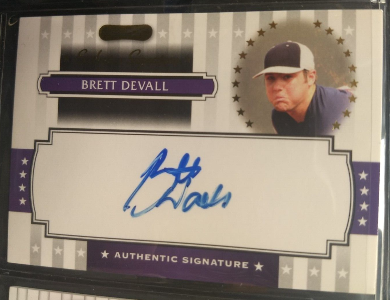 2008 Razor Exclusive Signatures Brett Devall autographed card | eBay