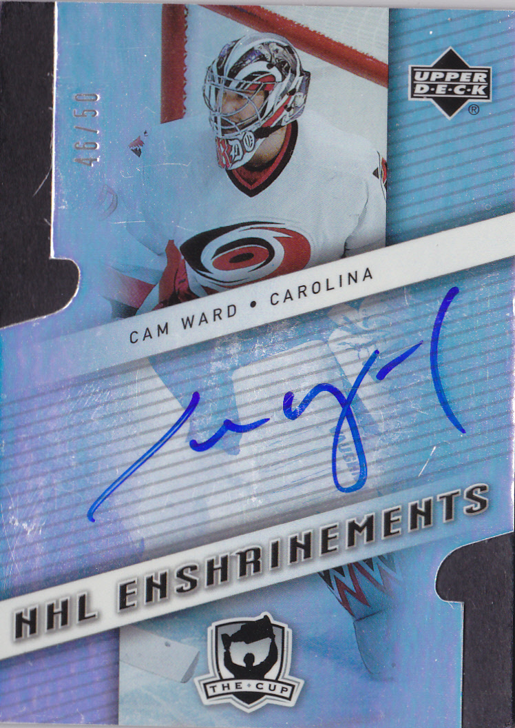 Cam Ward Autographed Memorabilia | Signed Photo, Jersey, Collectibles ...
