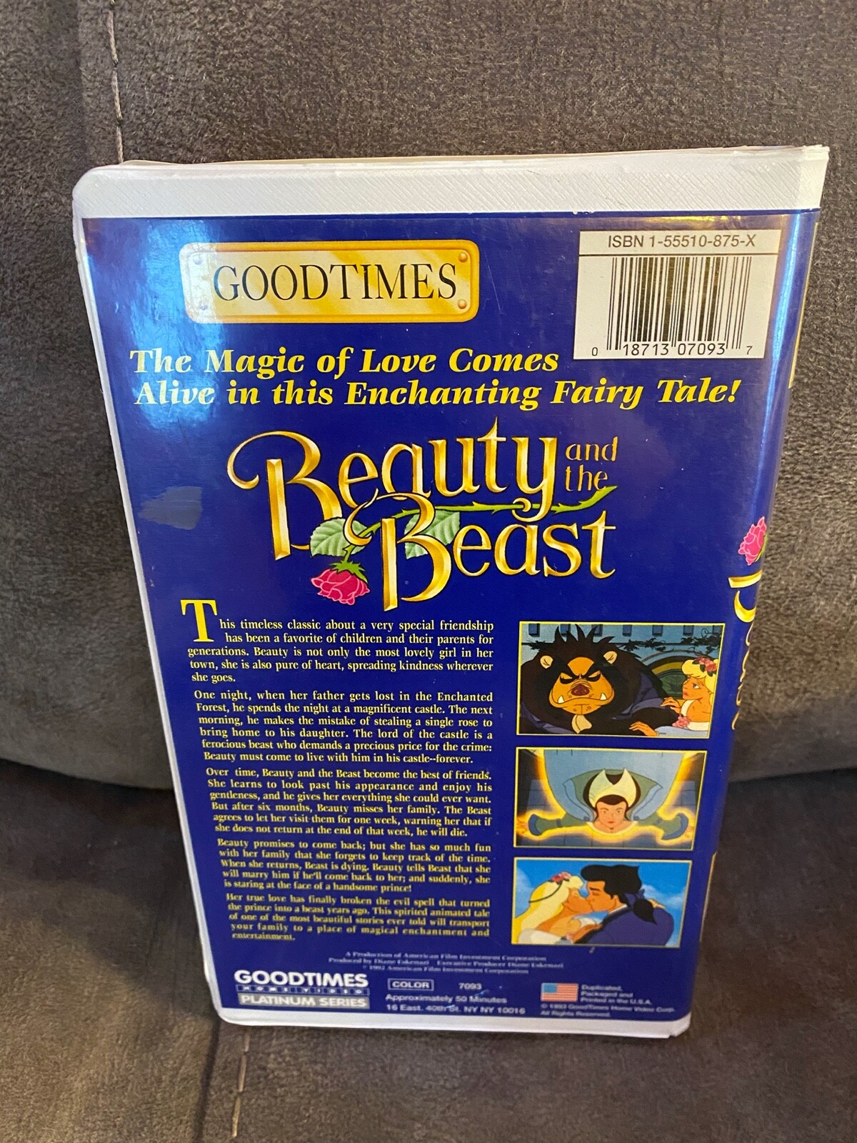 Good Times Beauty and the Beast Home Video Platinum Series VHS | eBay