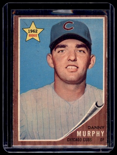 1962 Topps Danny Murphy Chicago Cubs #119 2170 | eBay