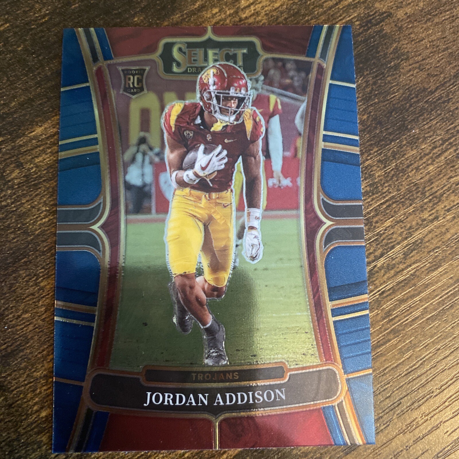 2023 Select Draft Picks Jordan Addison RC Base Blue Retail | eBay