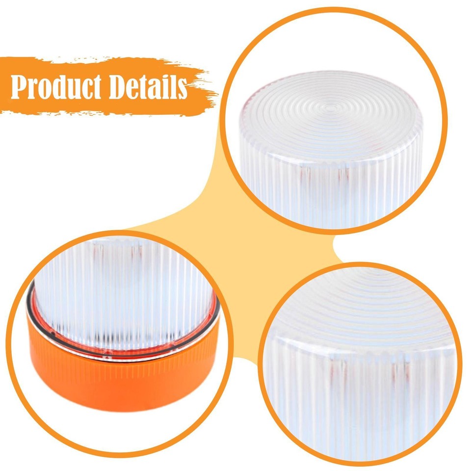 Traffic Warning Light LED Caution Light Sturdy Portable LED Road Safety ...