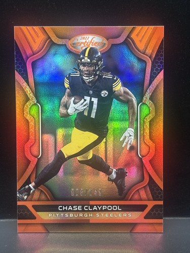 Chase Claypool, 2022 Panini Certified Football Orange Mirror /149 Pit ...