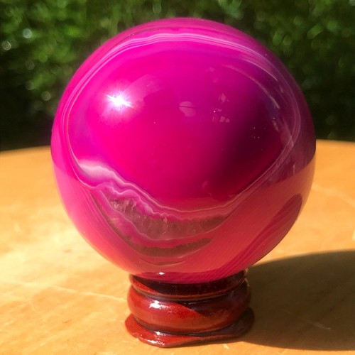 170G Rare Red Agate Geode Quartz Ball Crystal Sphere Mineral Specimen ...