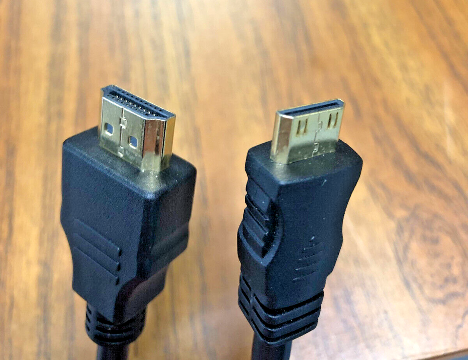 HDMI 1.4 Cable - HDMI (Type A) to Mini HDMI (Type C) 3.5ft | eBay