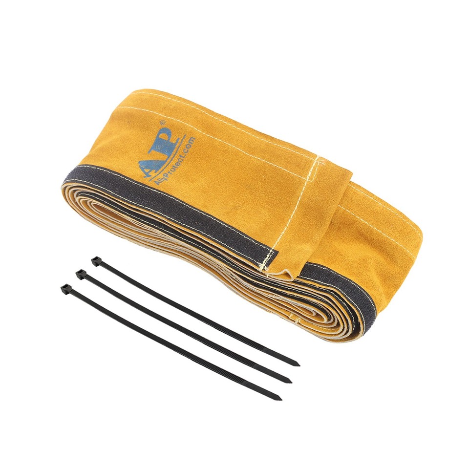 Tig Mig Leather Welding Torch Leads Cable Cover Hose Cord Covers ...