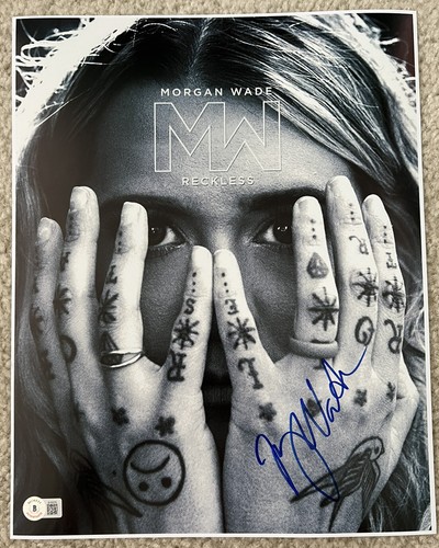 Morgan Wade Signed Autographed Take Me Away 11x14 Photo Beckett Coa ...