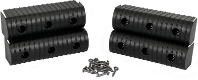 Caliber Bunk End Cap 2x6 Black 4pk 23053-BK | eBay