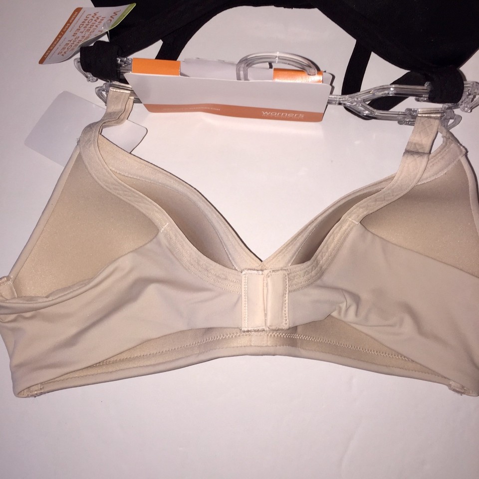 Warner's Bra Wirefree Padded Seamless Cup Invisible Lined TWO 2 TShirt ...