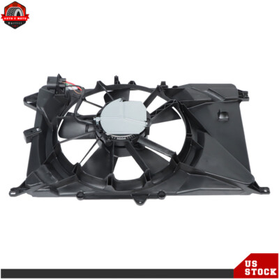 Radiator and Condenser Fan Assembly 68249185AD For Jeep Compass 2.4L ...