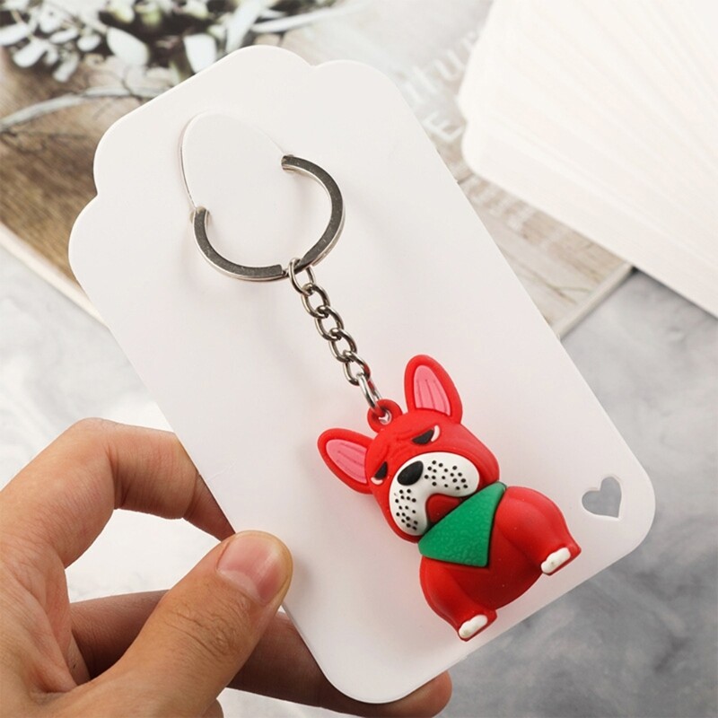 Pendant Display Board Keychain Display Paper Card Keyring Cardstock ...
