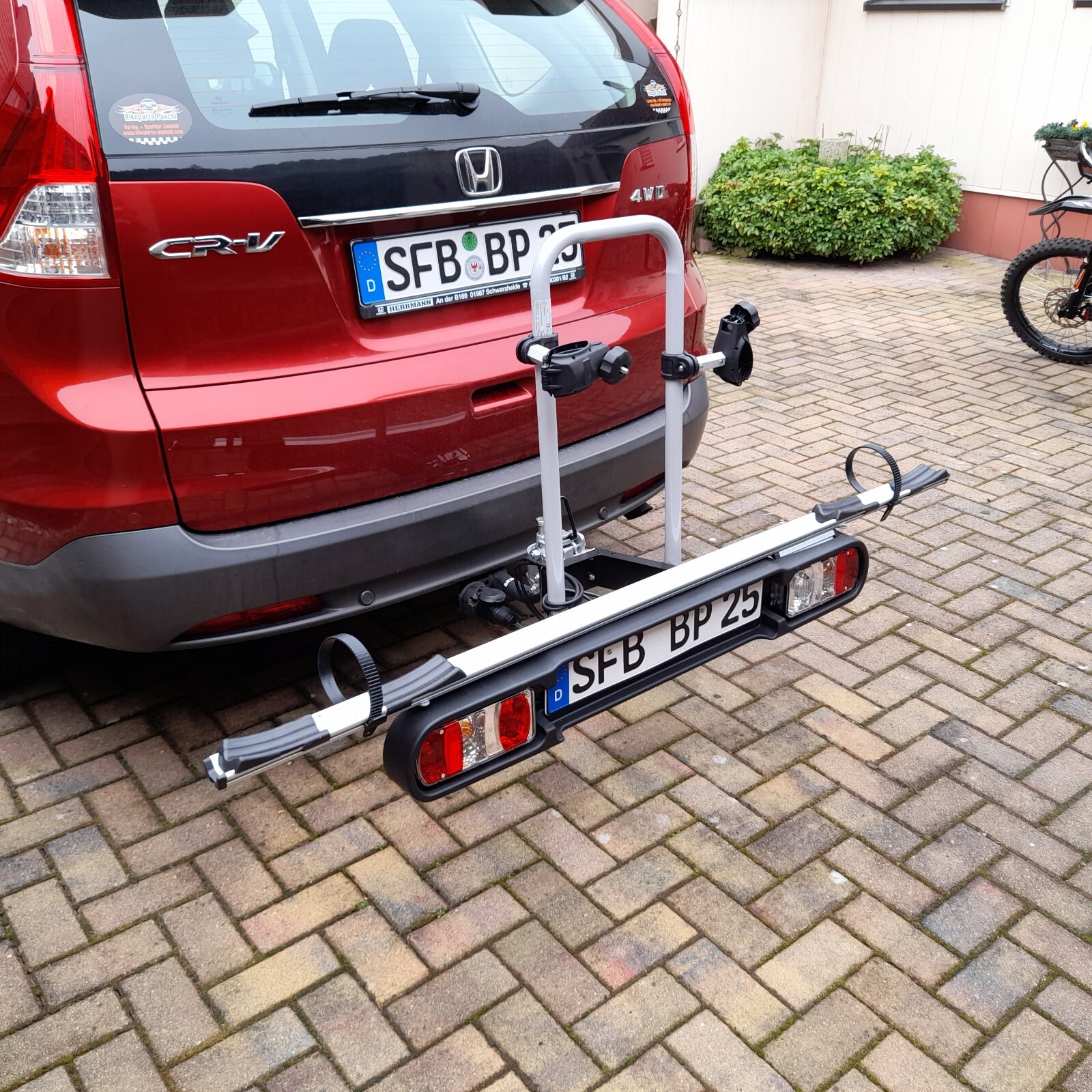 Fahrradträger Neu Unitec Atlas Evolution Lange Version Umbau für ein E ...