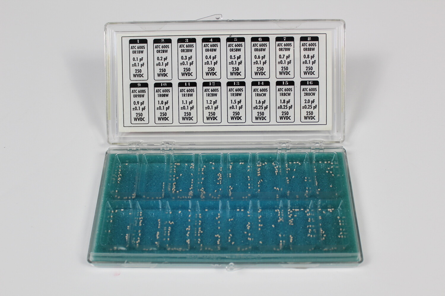 ATC 25-600S RF/Microwave Capacitors Design Kit 0.1 to 2 pF | eBay