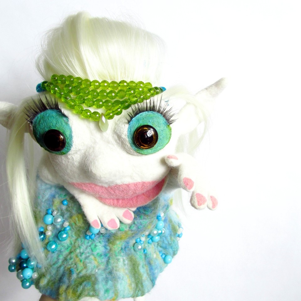 Marionette puppet Elfin Fairy Fantasy Muppet style Creature puppet ...