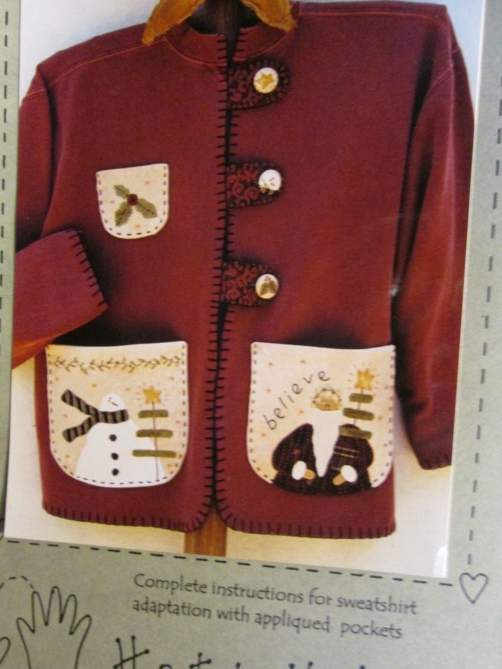 Heart To Hand Applique/Quilt/Sewing PATTERN Your Choice | eBay