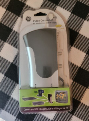GE Video Converter RF Modulator with S-Video 83299 New Sealed NIP | eBay