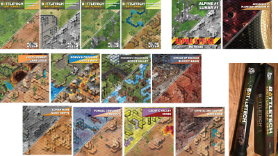 Battletech - Neopren Battle Mat - different Mats for choice - Catalyst ...