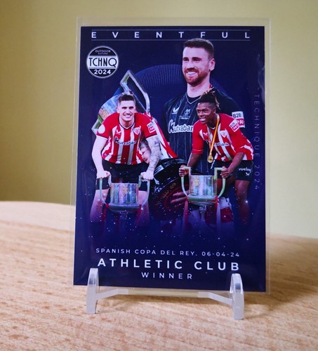 2024 ATHLETIC BILBAO Eventful card Copa del Rey winners Apr 6th 2024 ...