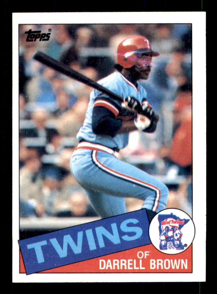 1985 Topps Baseball #767 Darrell Brown NM or Better *aa1 | eBay